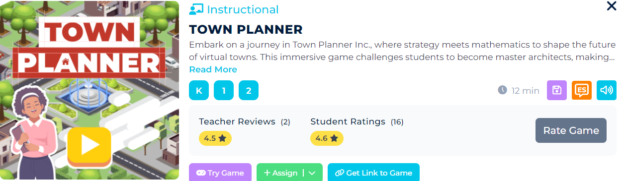 Introducing New Math Classroom Games! — March 2024